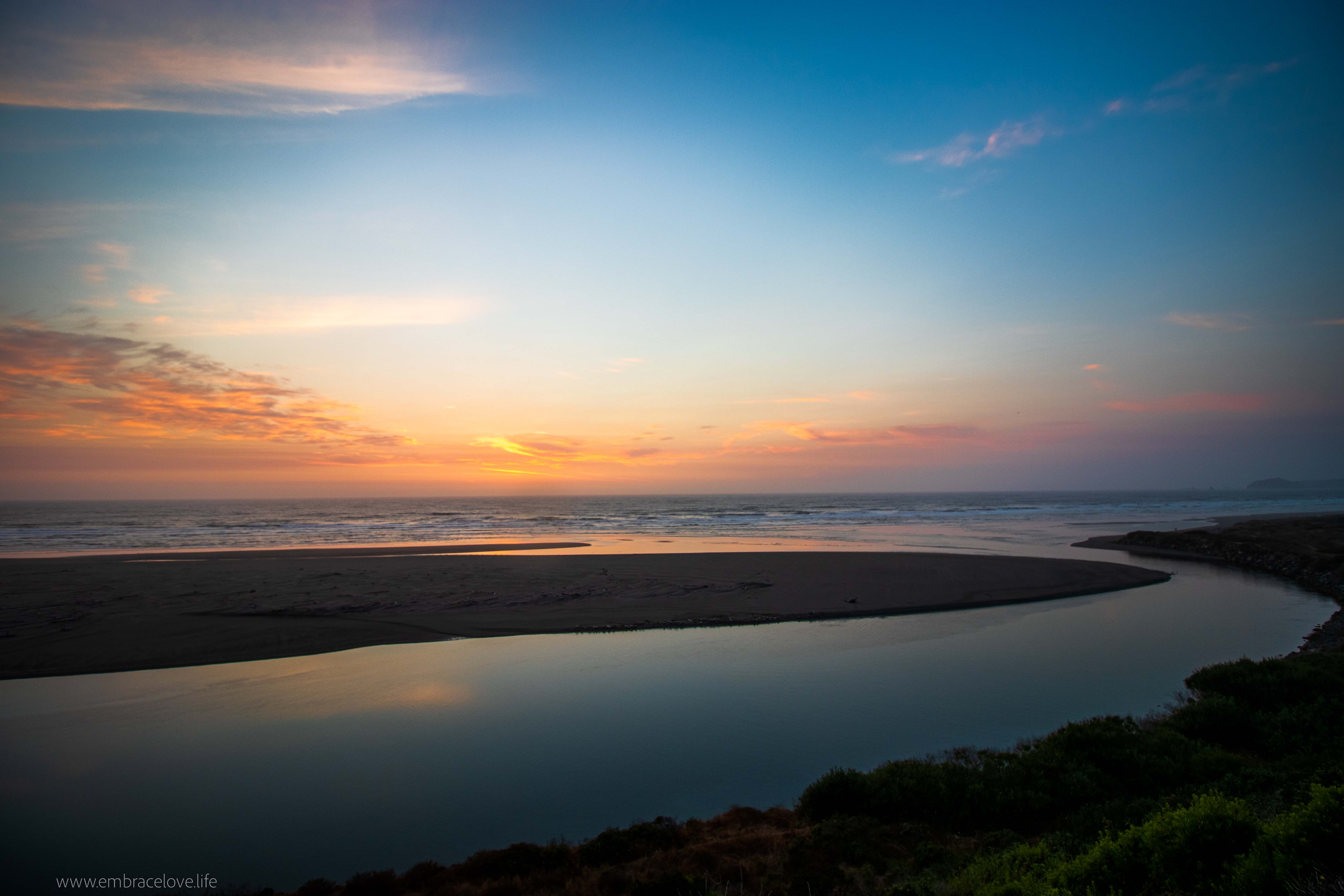 Clam Beach Vista 8-27-22 – Embracing Love
